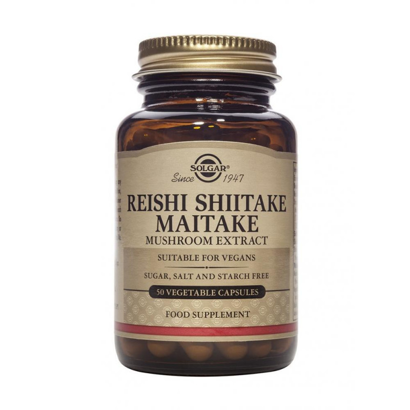 Comprar REISHI SHIITAKE MAITAKE Cápsulas Vegetales | Perfumería VIP